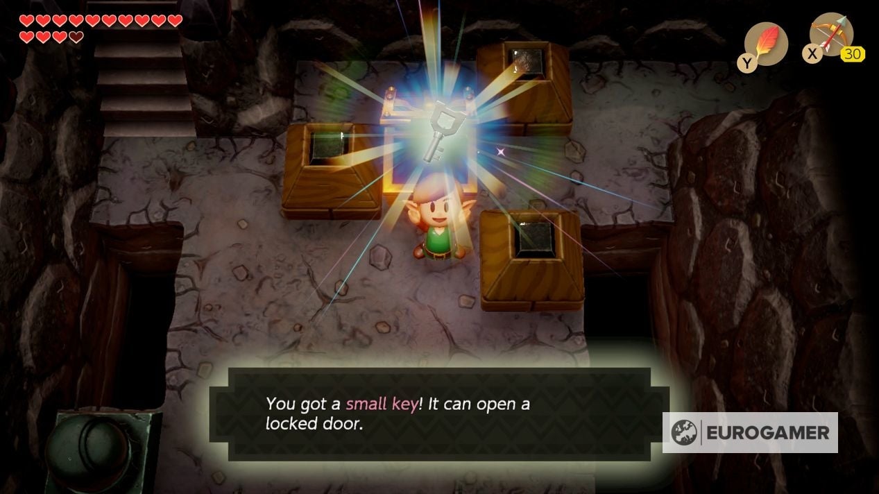 Zelda: Link's Awakening - Turtle Rock dungeon explored, crystal ...