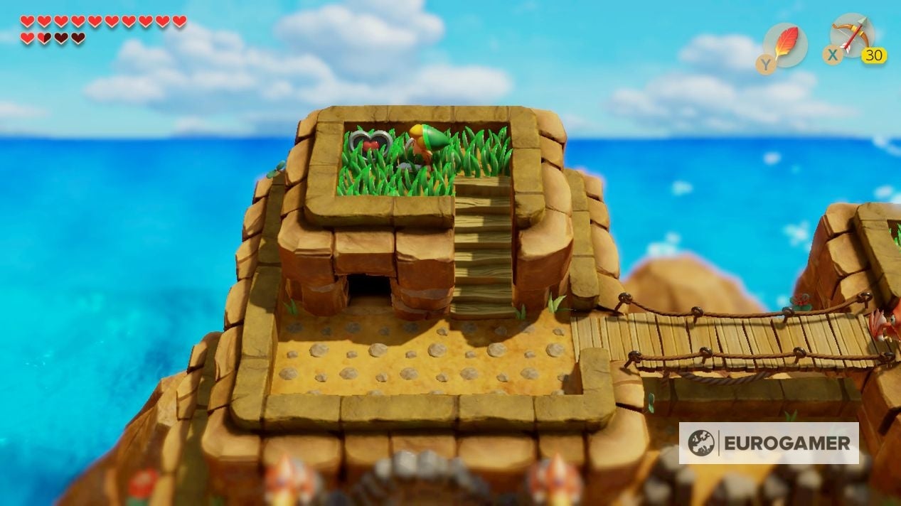 Zelda: Link's Awakening - Turtle Rock dungeon explored, crystal ...