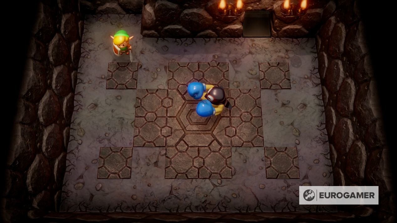 Zelda: Link's Awakening - Turtle Rock dungeon explored, crystal ...