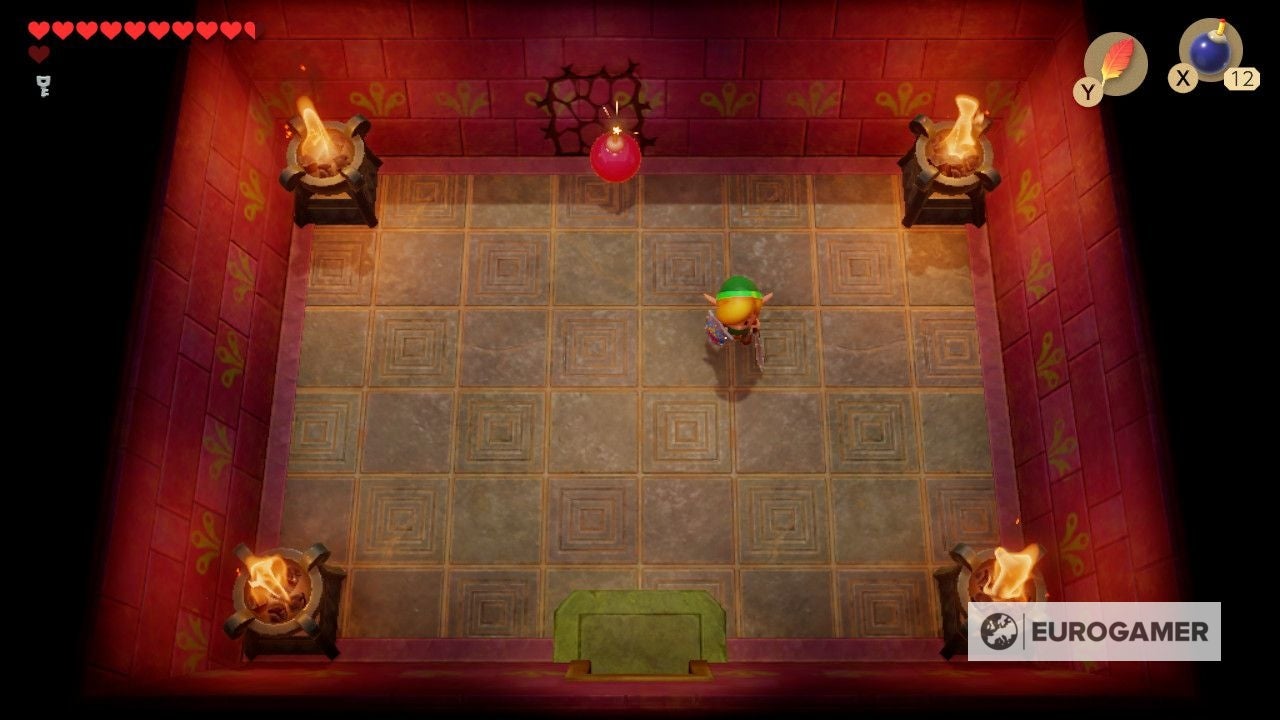 Zelda: Link's Awakening - Face Shrine dungeon explained, chess piece ...