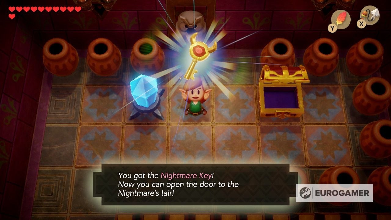 Zelda: Link's Awakening - Face Shrine dungeon explained, chess piece ...