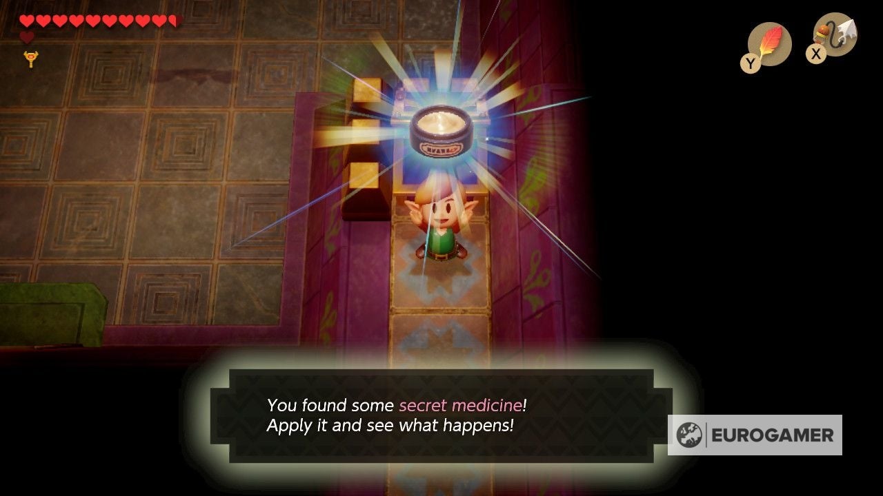 Zelda: Link's Awakening - Face Shrine dungeon explained, chess piece ...